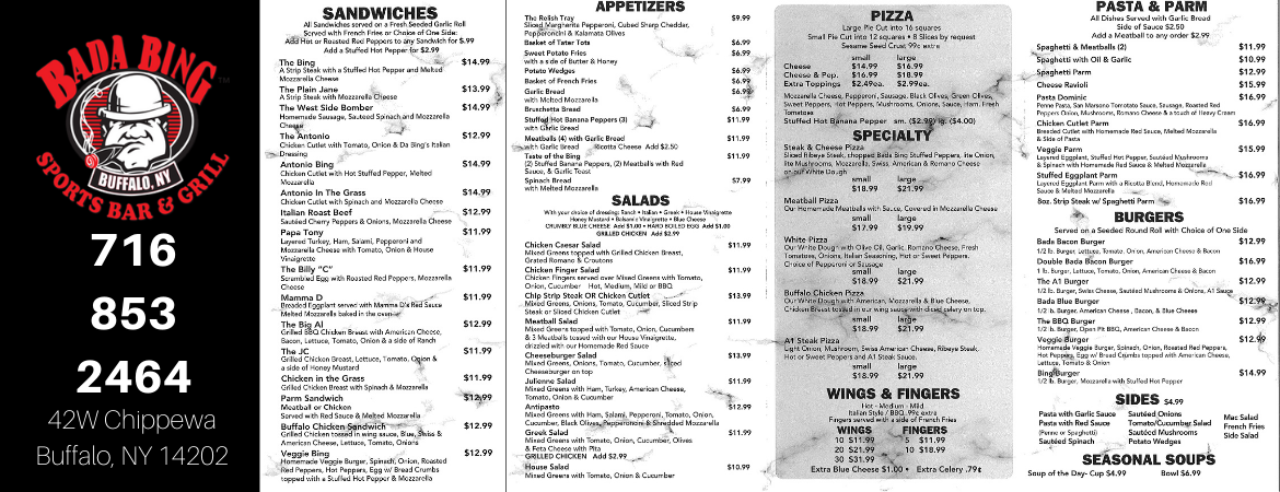 Home - Bada Bing Bar & GrillBada Bing Bar & Grill